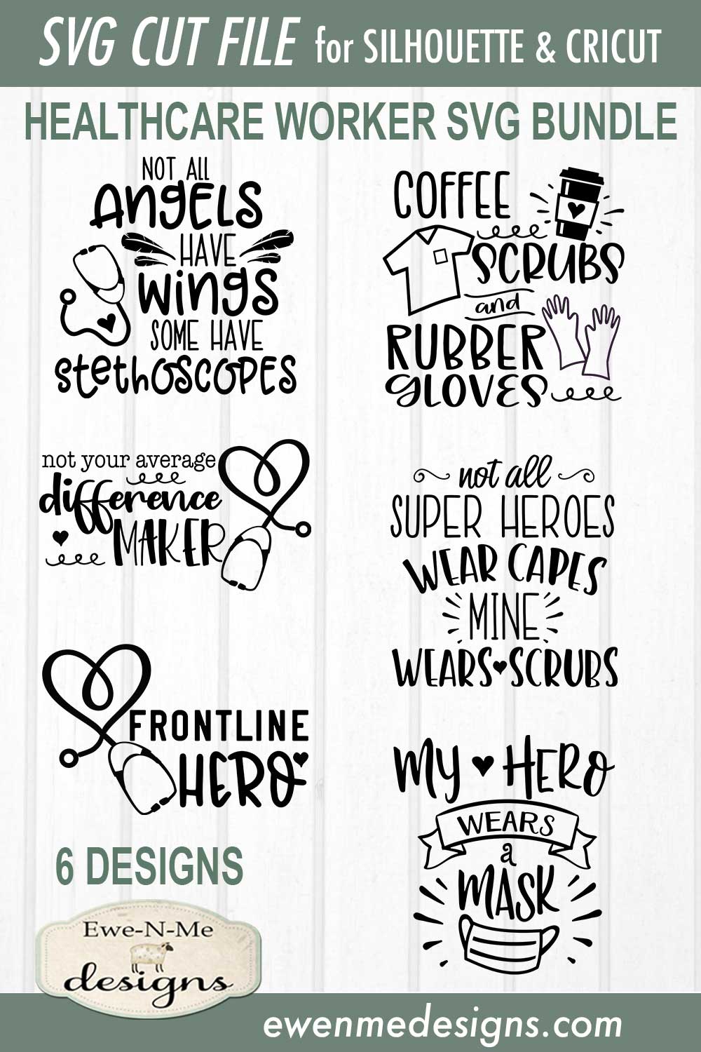 Healthcare Worker Bundle - Nurse Doctor STNA - SVG - So Fontsy