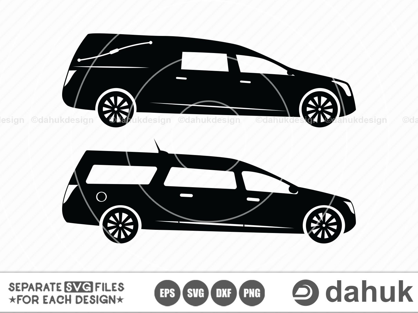 Hearse SVG File, Vehicles Hearses, Car svg, Cut file, for silhouette ...