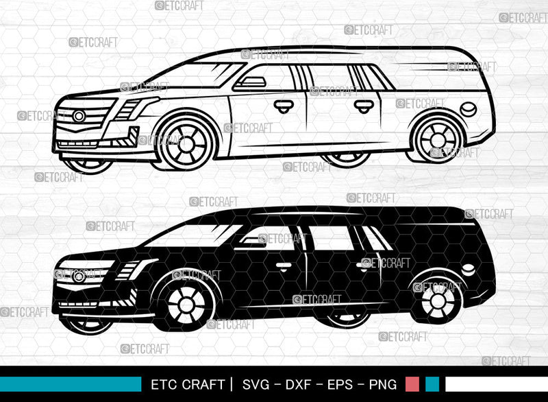Hearses SVG, Haunted Hearse Car Svg, Hearses Svg, Vehicles Hearses Svg ...