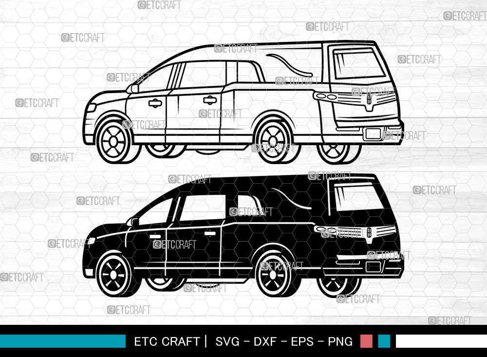 Hearses SVG, Haunted Hearse Car Svg, Hearses Svg, Vehicles Hearses Svg ...