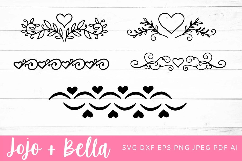 Heart Line Border