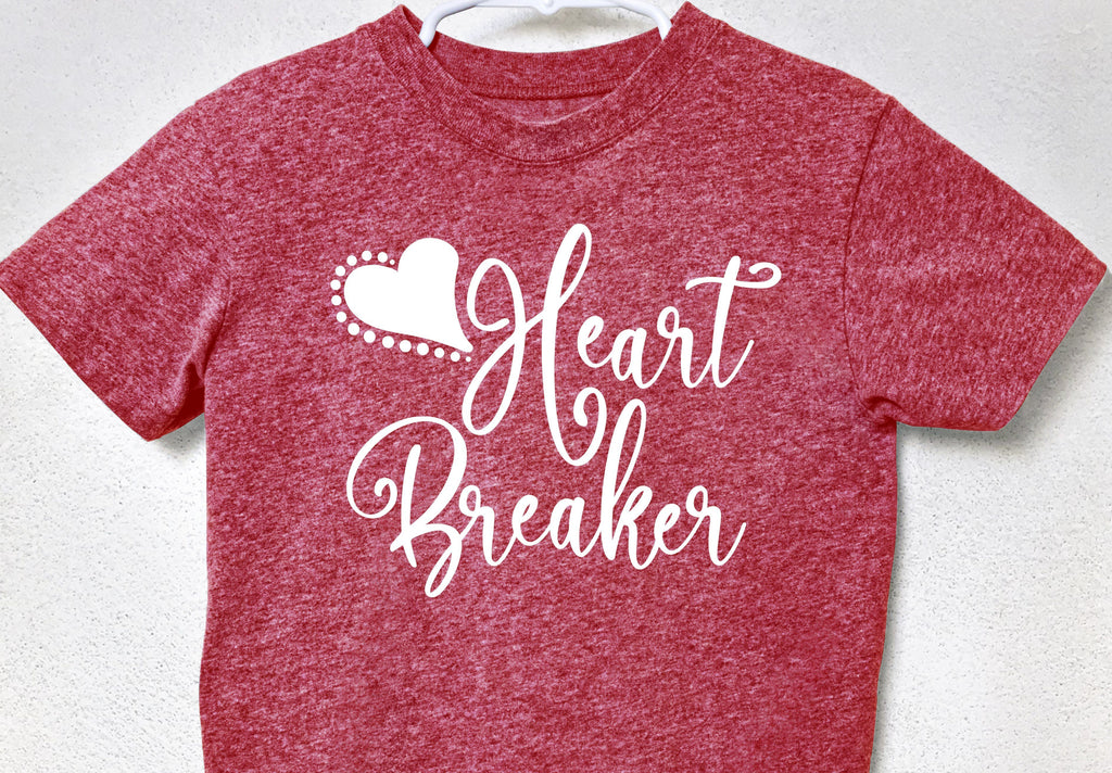 Heart Breaker Valentine's Day SVG Design - So Fontsy
