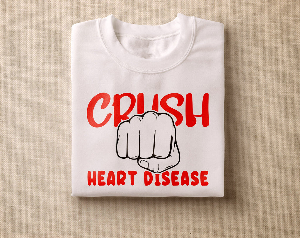 Heart Disease Awareness SVG Bundle, 25 Designs, Heart Disease PNG ...