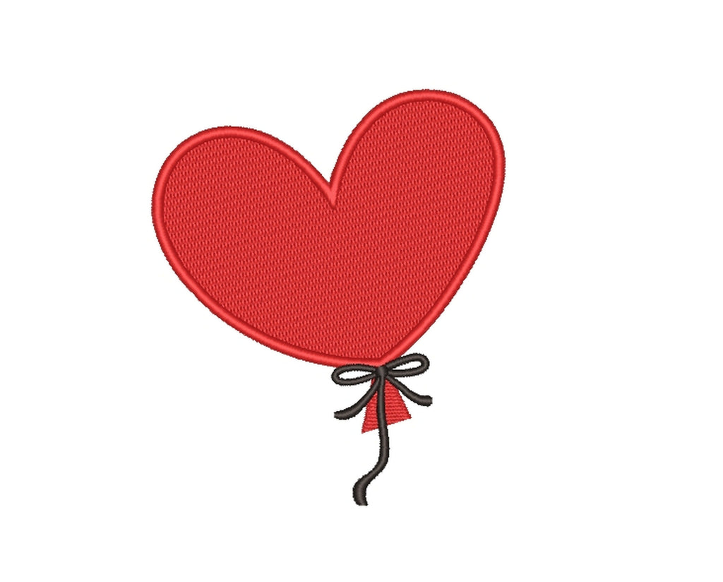 Heart Embroidery Design, Valentine Embroidery File, 6 sizes, Instant ...