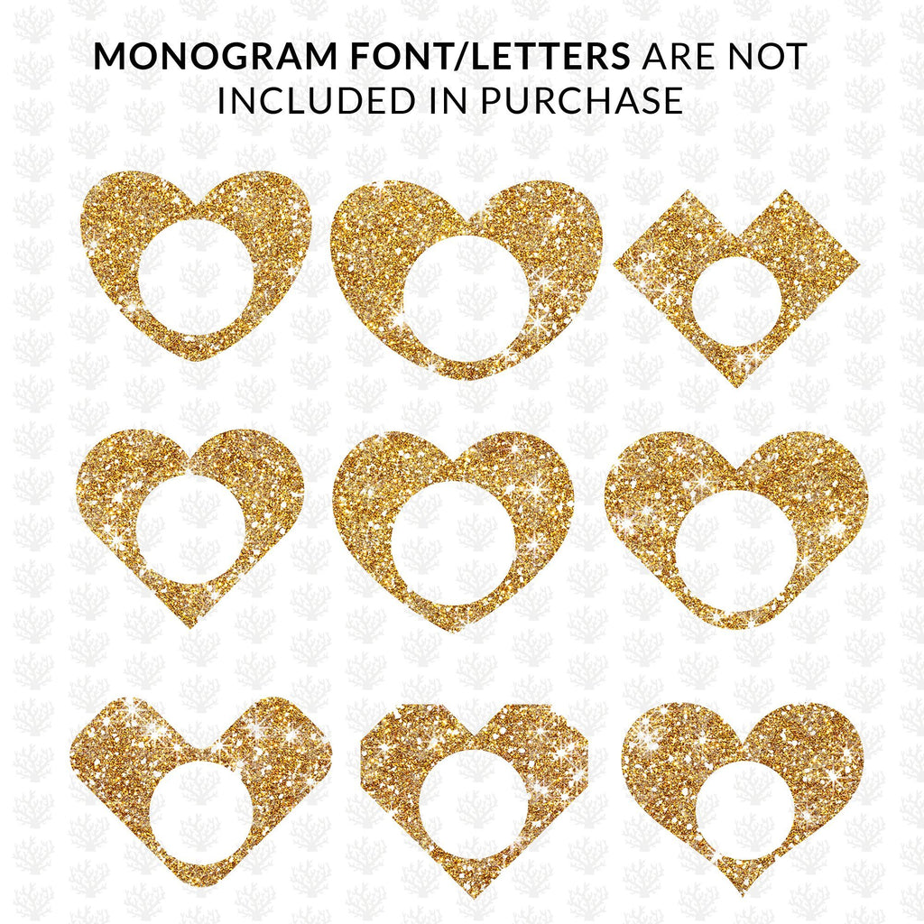Love Heart Monogram - So Fontsy
