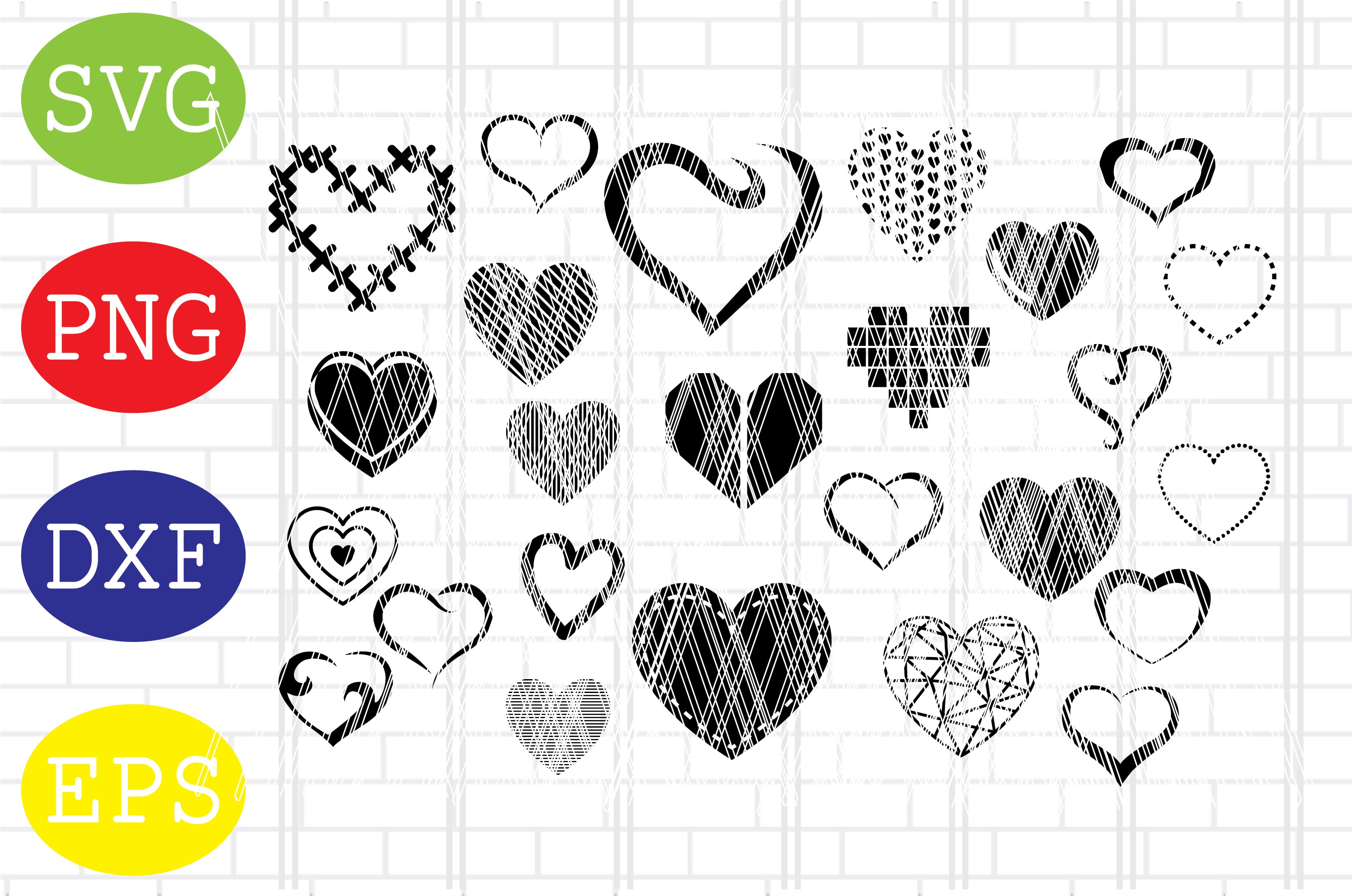 Heart Svg Bundle, Heart Svg, Hand Drawn Heart svg, Open Heart Svg ...