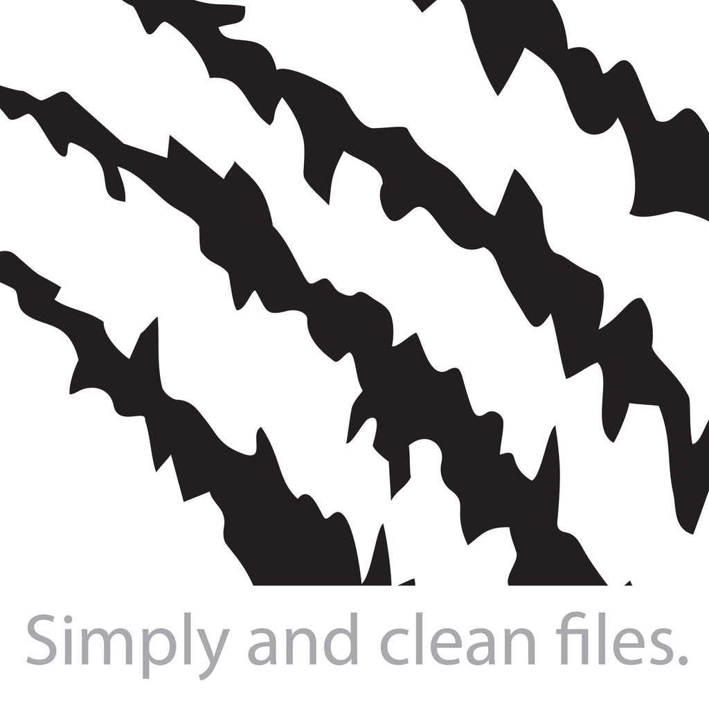 Heart with Scar. Cut files for Cricut. Clip Art (eps, svg, pdf, png ...