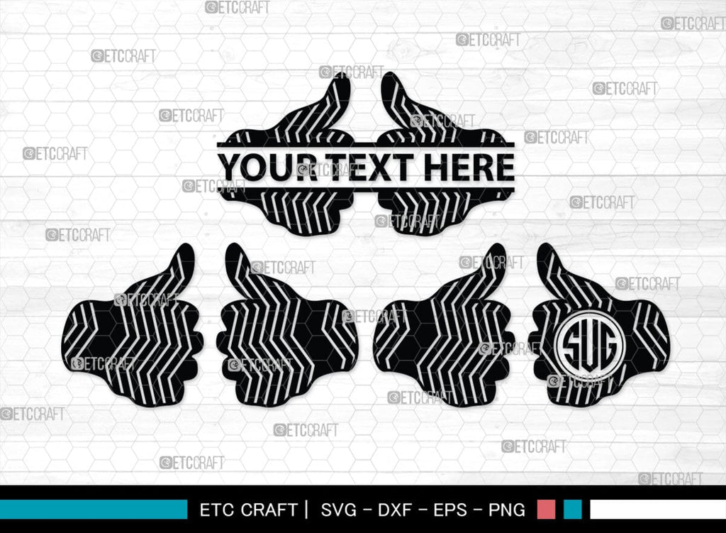 Heat Protective Mitten Monogram, Heat Protective Mitten Silhouette ...