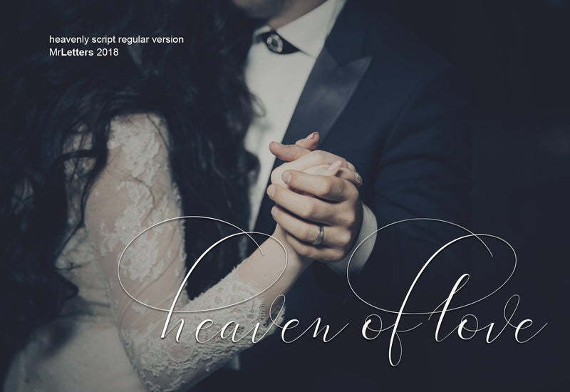 Heavenly Script - So Fontsy