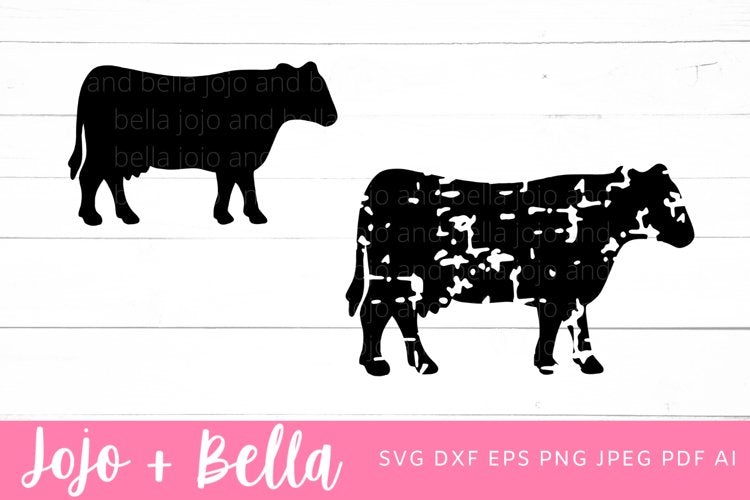 Heifer SVG, Grunge Heifer Svg, Grunge Cow SVG, Heifer Shirt Decal ...