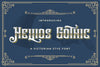 Hellios Gothic - Blackletter Font - So Fontsy