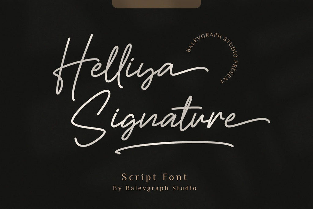 Helliya Signature Font | So Fontsy