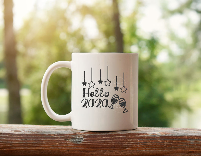 Hello 2020 - SVG, PNG, DXF, EPS - So Fontsy