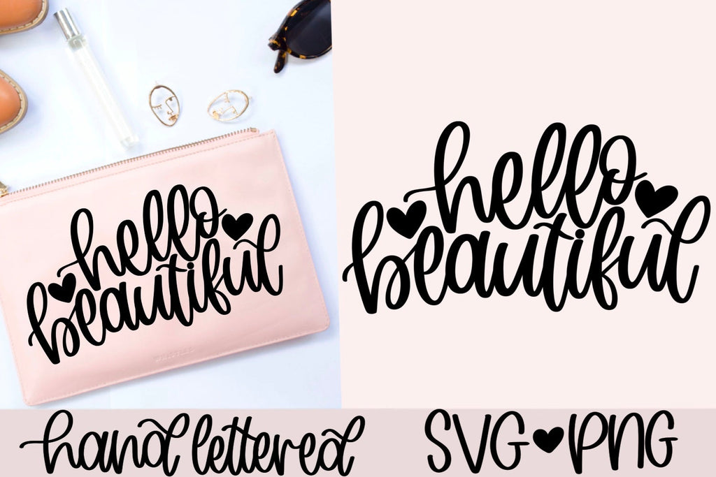 Hello beautiful svg - So Fontsy