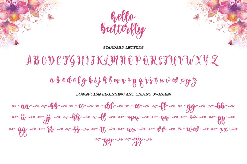 hello butterfly - So Fontsy