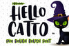 Hello Catto - Fun Rough Brush Font - So Fontsy