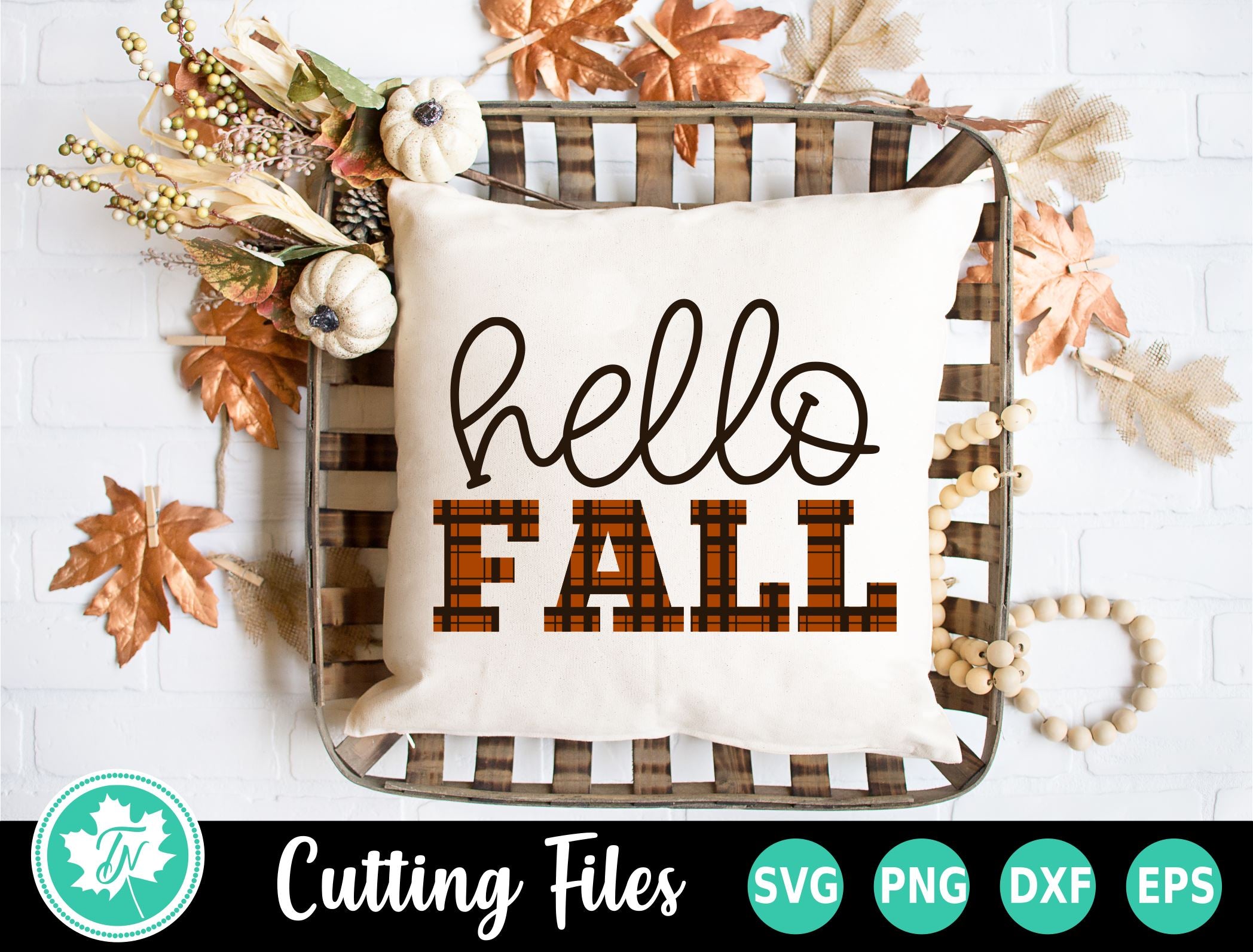 Hello Fall SVG | Fall SVG - So Fontsy