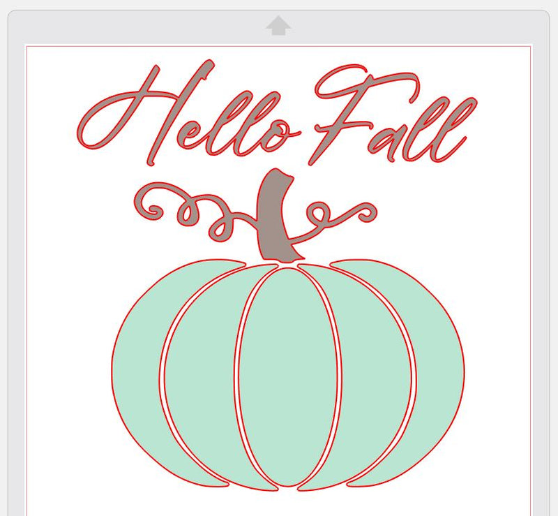 Hello Fall SVG | Hello Fall Pumpkin SVG | Hello Fall Clipart - So Fontsy