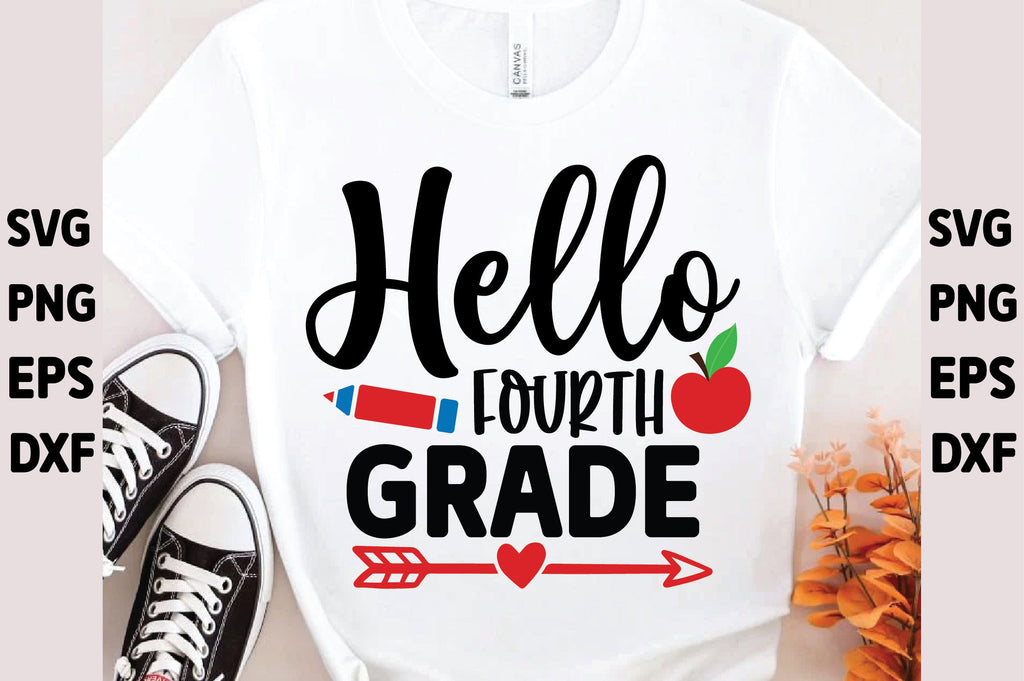 Hello Fourth Grade - So Fontsy