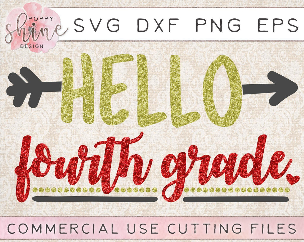 Hello Fourth Grade - So Fontsy