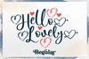 Hello Lovely - So Fontsy