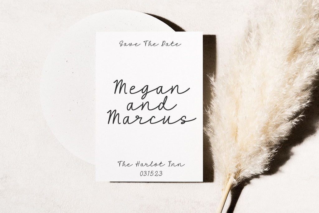 Hello November - Handwritten Script Font - So Fontsy