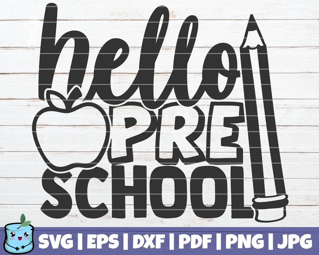 Hello Preschool - So Fontsy