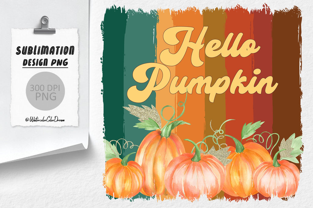 Hello Pumpkin PNG - So Fontsy