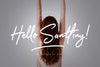 Hello Santtiny Brush Script - So Fontsy