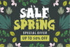 Hello Spring - Decorative Display Font - So Fontsy