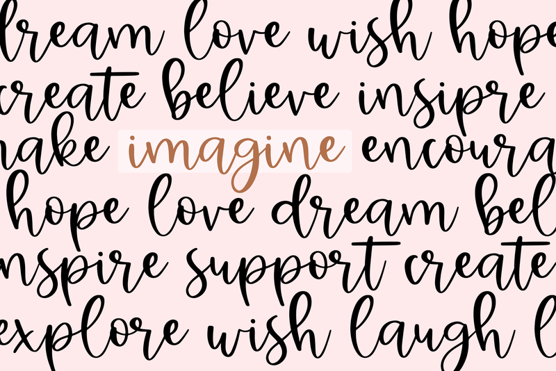 Hello Spring - Handwritten Script Font - So Fontsy