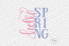 Hello Spring SVG | Farmhouse Sign | DXF and More - So Fontsy