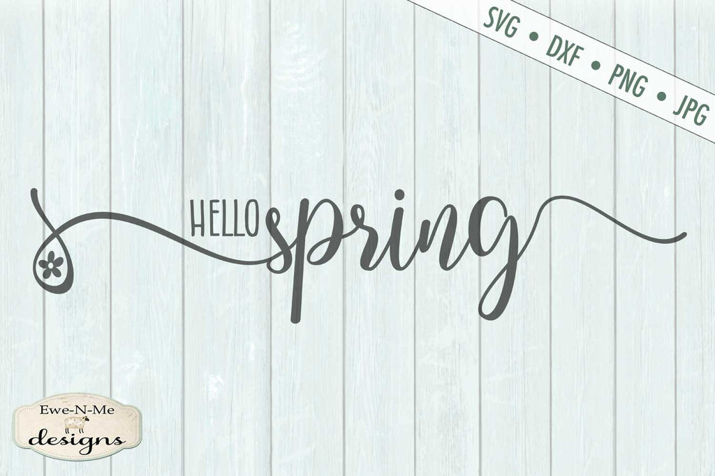 Hello Spring - SVG - So Fontsy