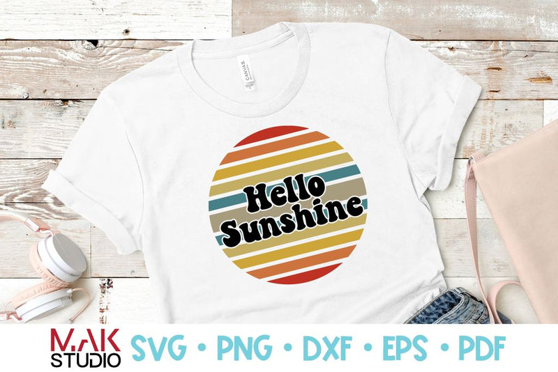 Hello sunshine svg Hello sunshine svg file Summer svg Sunshine svg - So ...
