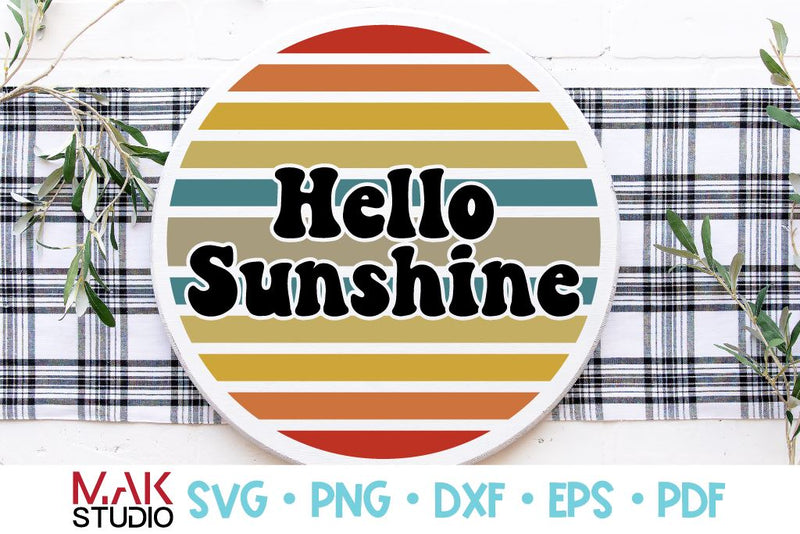 Hello sunshine svg Hello sunshine svg file Summer svg Sunshine svg - So ...