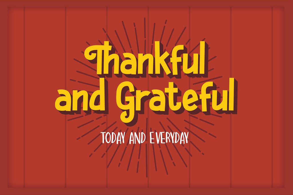 Hello Thankies - Warm Display Font - So Fontsy
