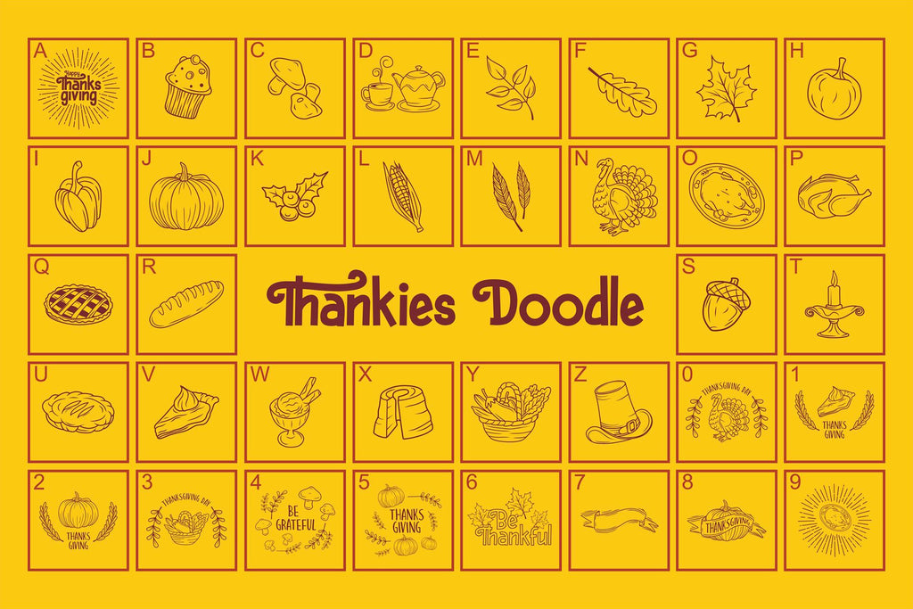 Hello Thankies - Warm Display Font - So Fontsy