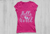 Hello World| Newborn Baby SVG Cutting Files - So Fontsy