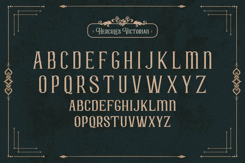 Hercules Typeface - So Fontsy