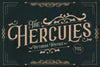 Hercules Typeface - So Fontsy