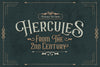 Hercules Typeface - So Fontsy