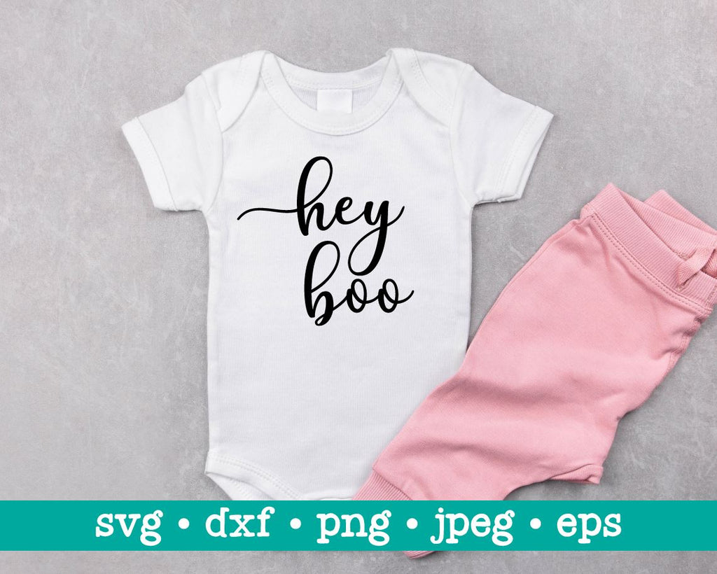 Hey boo svg, Halloween shirt svg, Toddler shirt svg, Halloween cute ...