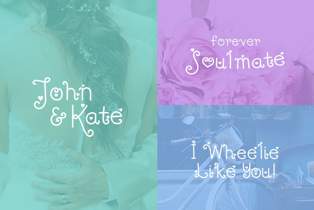 Hey Love | Lovey-Dovey Typeface - So Fontsy