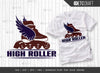 High Roller SVG Bundle, Roller Derby Svg, Roller Skates Svg, Skate Svg ...