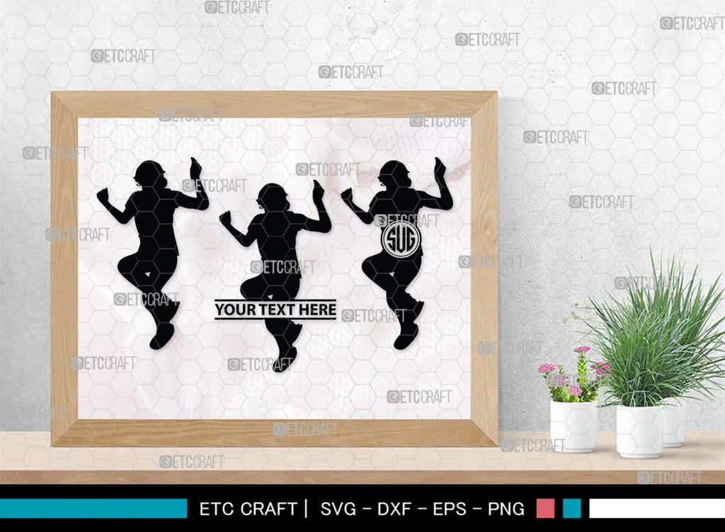 Hip Hop Monogram, Hip Hop Silhouette, Hip Hop SVG, Hip Hop Dancers Svg ...