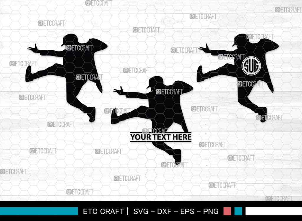 Hip Hop Monogram, Hip Hop Silhouette, Hip Hop SVG, Hip Hop Dancers Svg ...