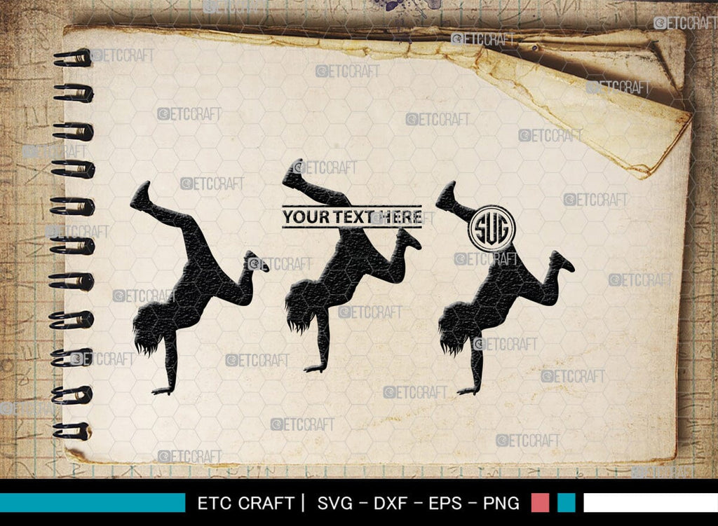 Hip Hop Monogram, Hip Hop Silhouette, Hip Hop SVG, Hip Hop Dancers Svg ...