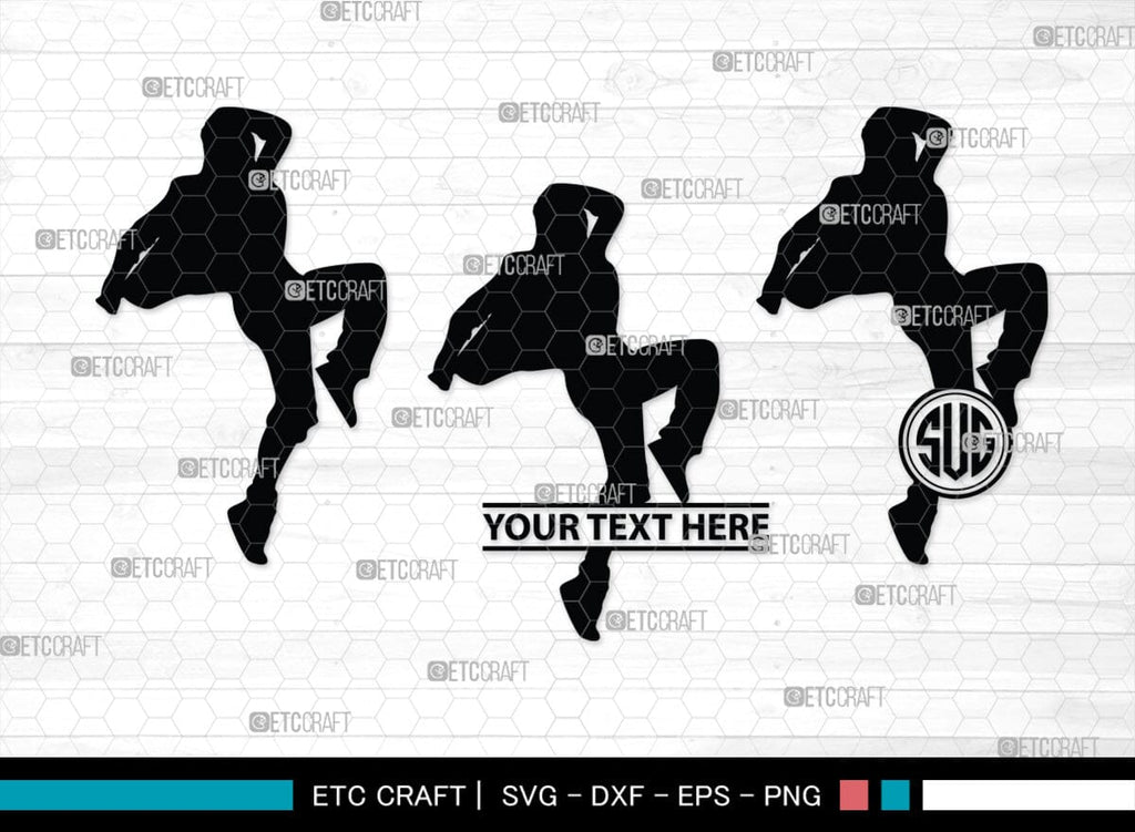 Hip Hop Monogram, Hip Hop Silhouette, Hip Hop SVG, Hip Hop Dancers Svg ...