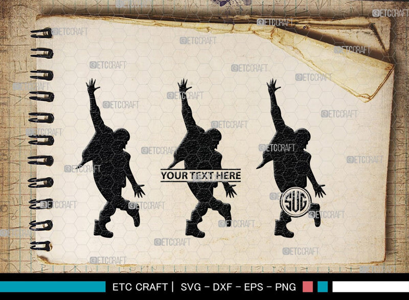 Hip Hop Monogram, Hip Hop Silhouette, Hip Hop SVG, Hip Hop Dancers Svg ...