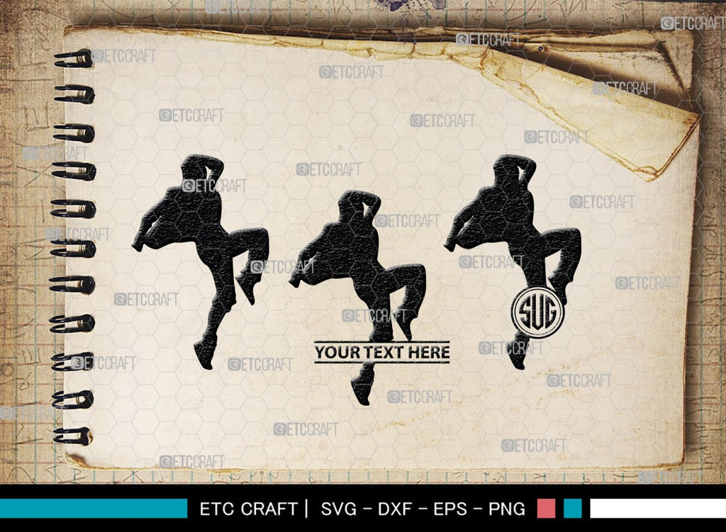 Hip Hop Monogram, Hip Hop Silhouette, Hip Hop SVG, Hip Hop Dancers Svg ...